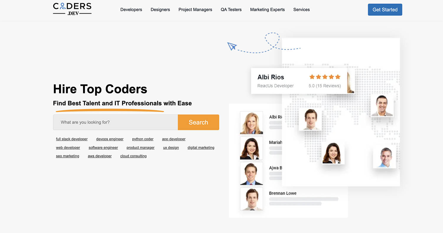 Coders.Dev Offer - 10% off when finding your next hire 2024
