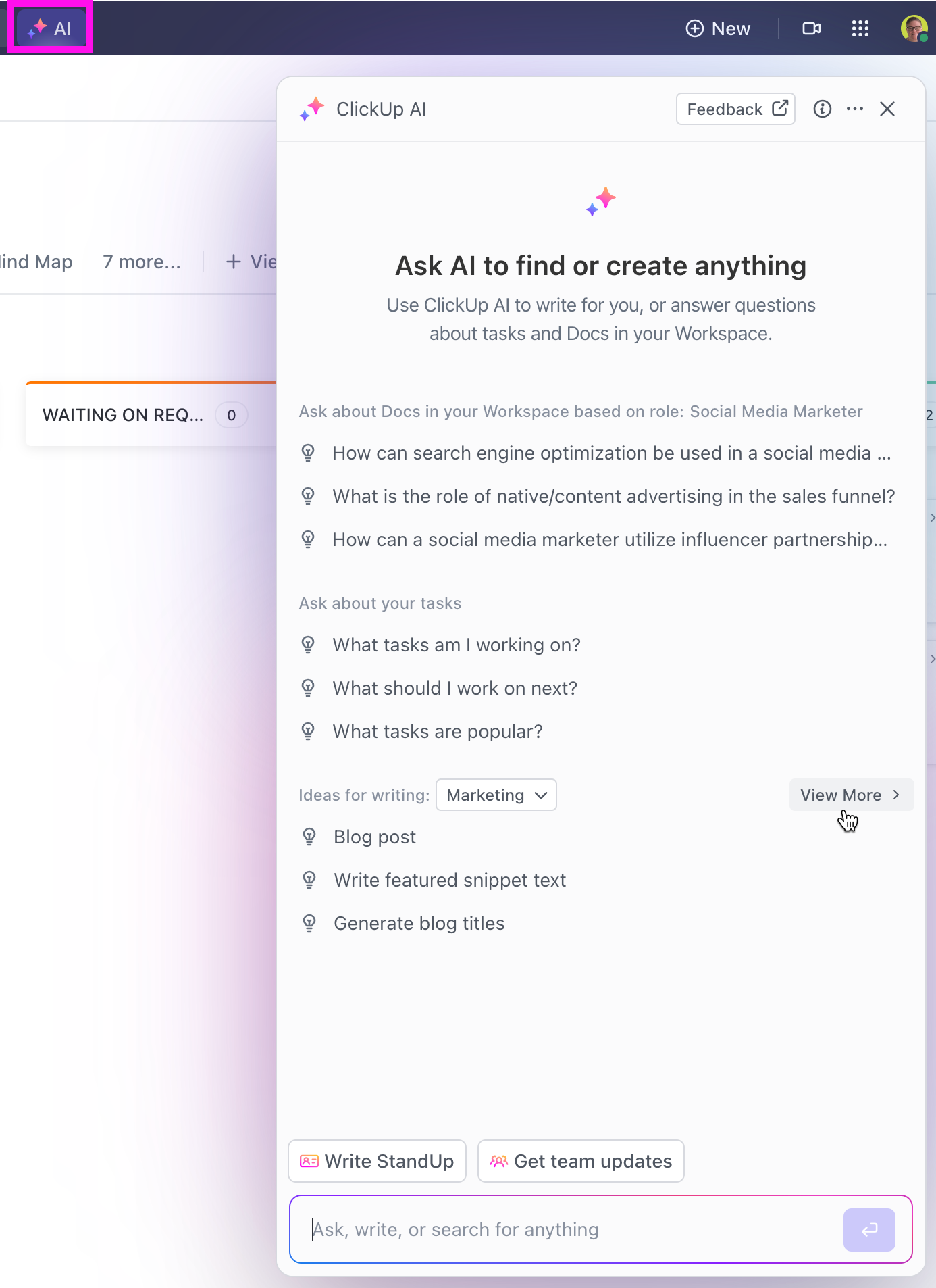 Introducing ClickUp Brains - FounderPass