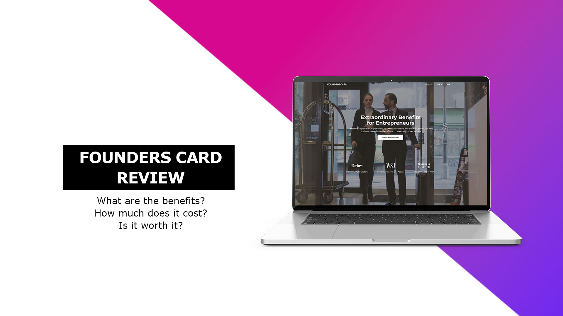 Founders Card Review - Cost, Benefits & Is It Worth It (2024)