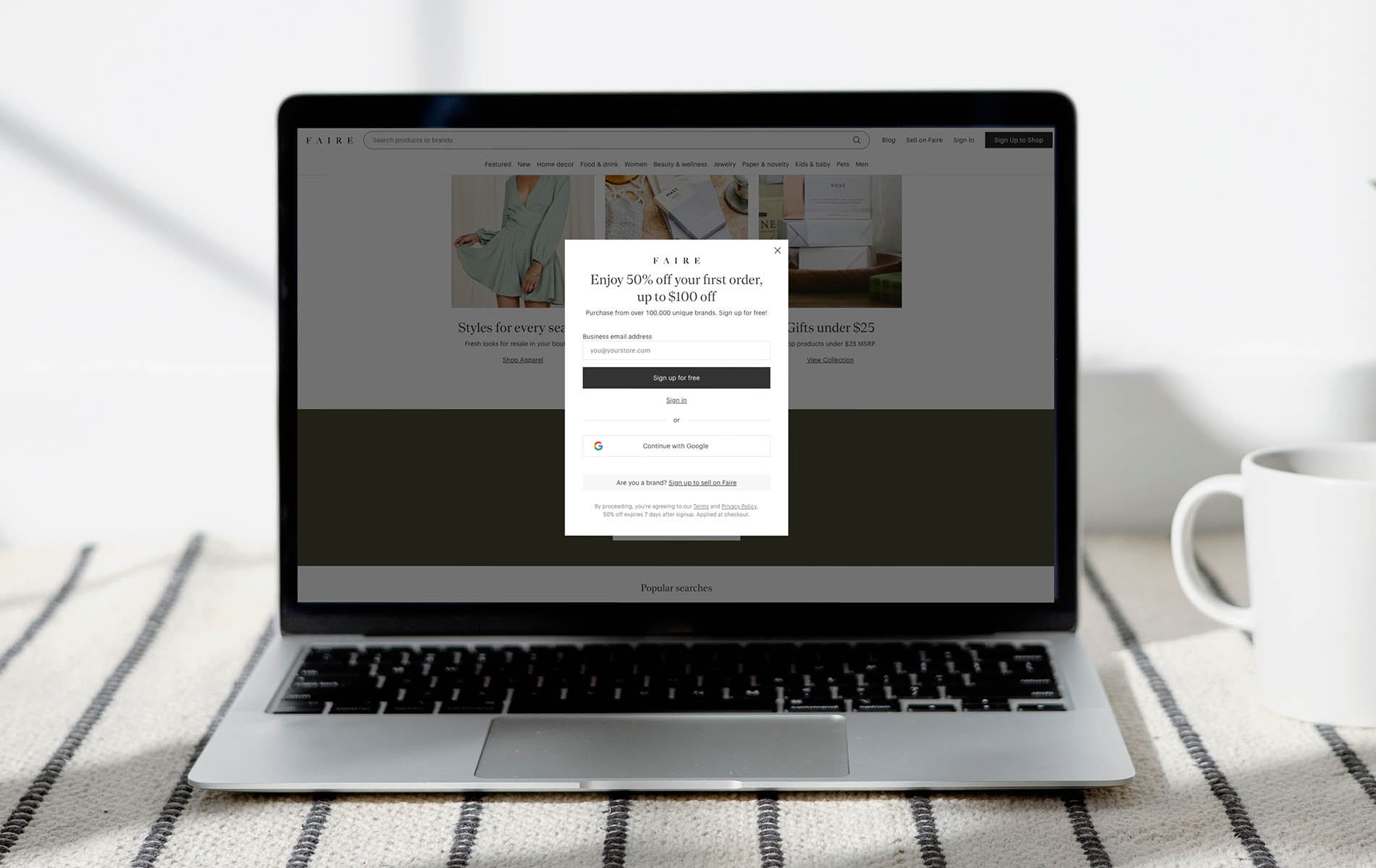 Faire Promo Code - 50% Discount Code 2024