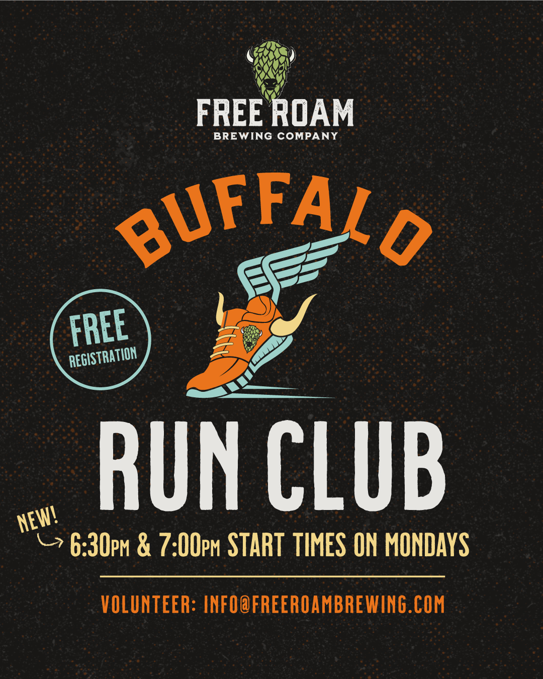 Weekly 5K Runs - Free Roam Brewing Company
