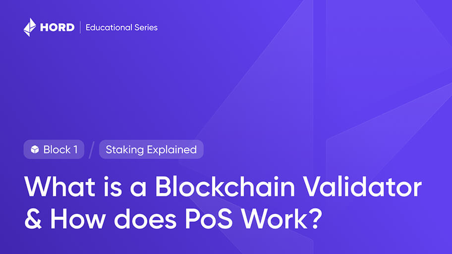 What is Blockchain Validator? Basics Guide