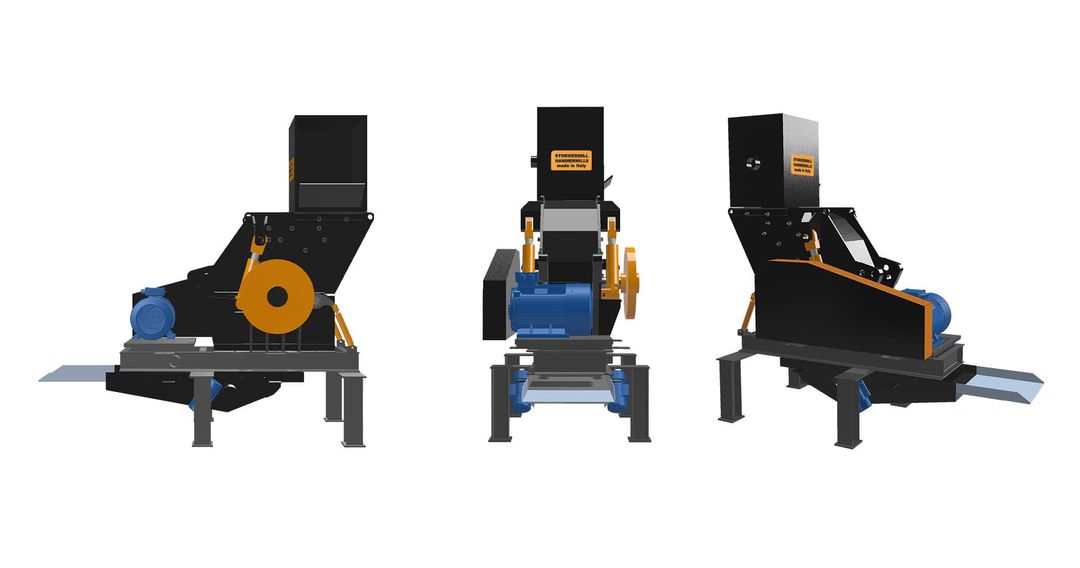 Hammer mill metal crusher HM80/100/120 | STOKKERMILL