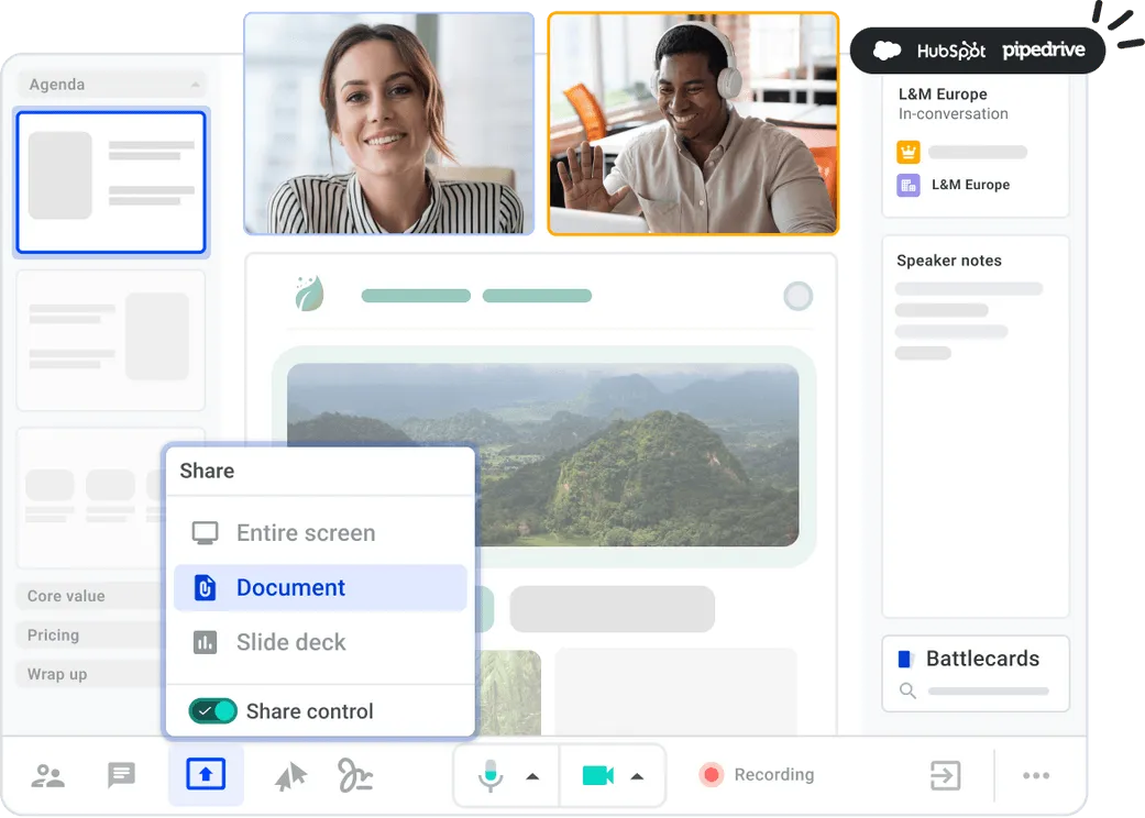 Demodesk Meeting | Secure Video Meetings that Close Deals