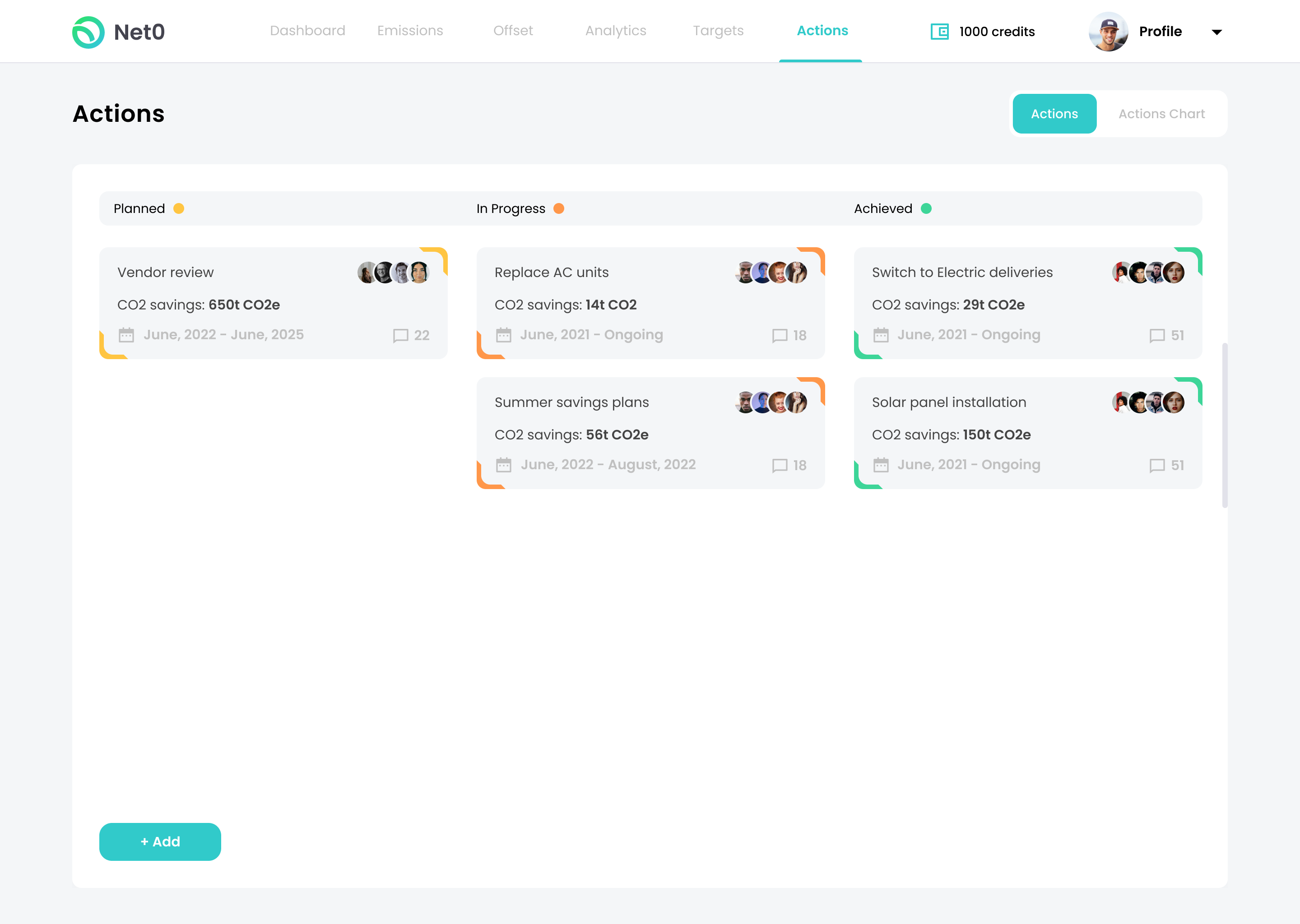 Net0: Intelligent Emissions Management Software