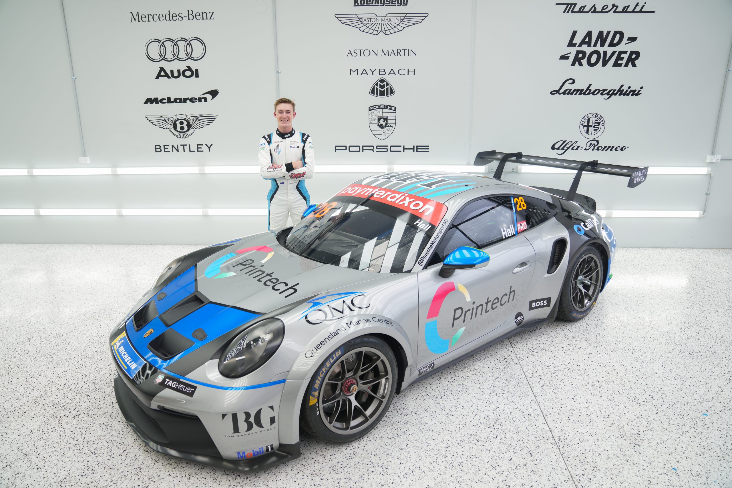 Bayley Hall Racing - Porsche 992 livery