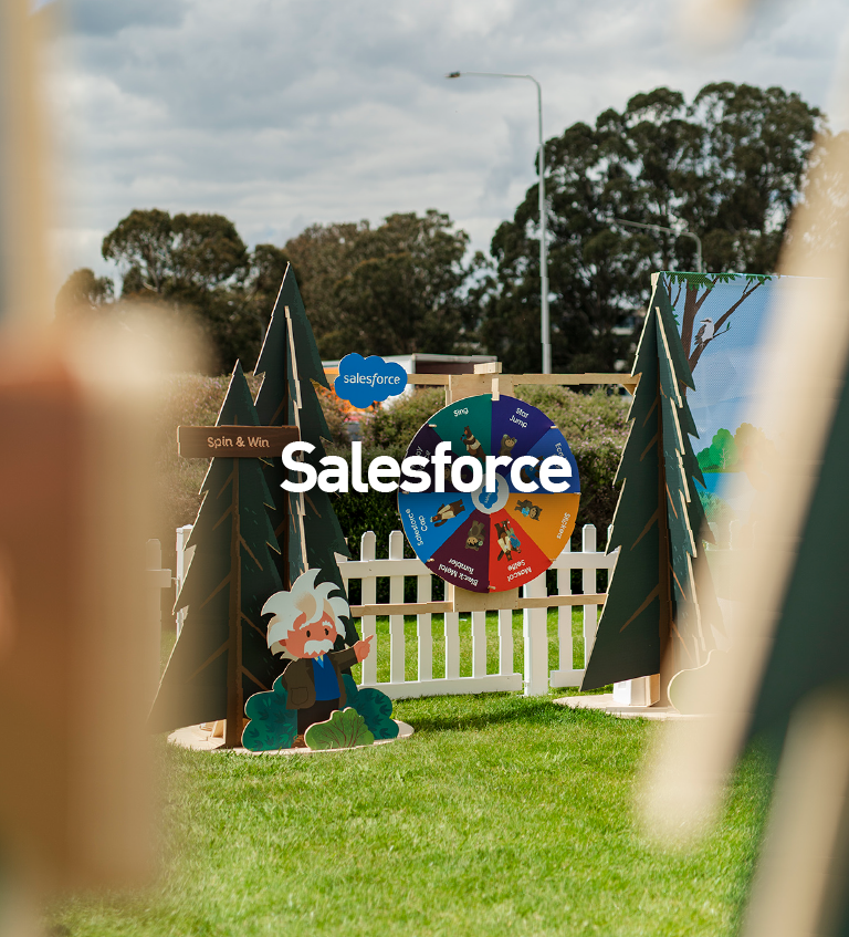 Salesforce - Canberra Fun Run event design
