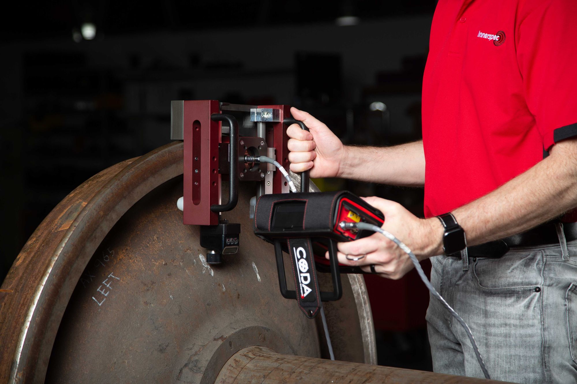 In-Motion Railcar Wheel Inspection Using Magnetostrictive Emats