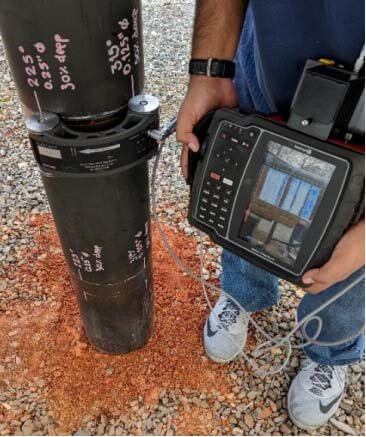 NDT News: Lamp posts inspection with EMAT Guided Waves
