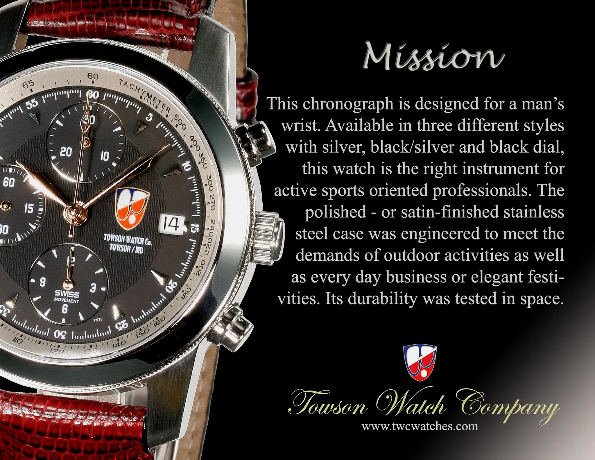 Mission I – Towson Watch Company