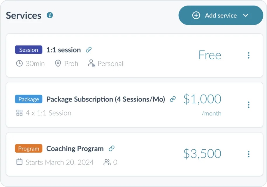 All-in-one Coaching Platform