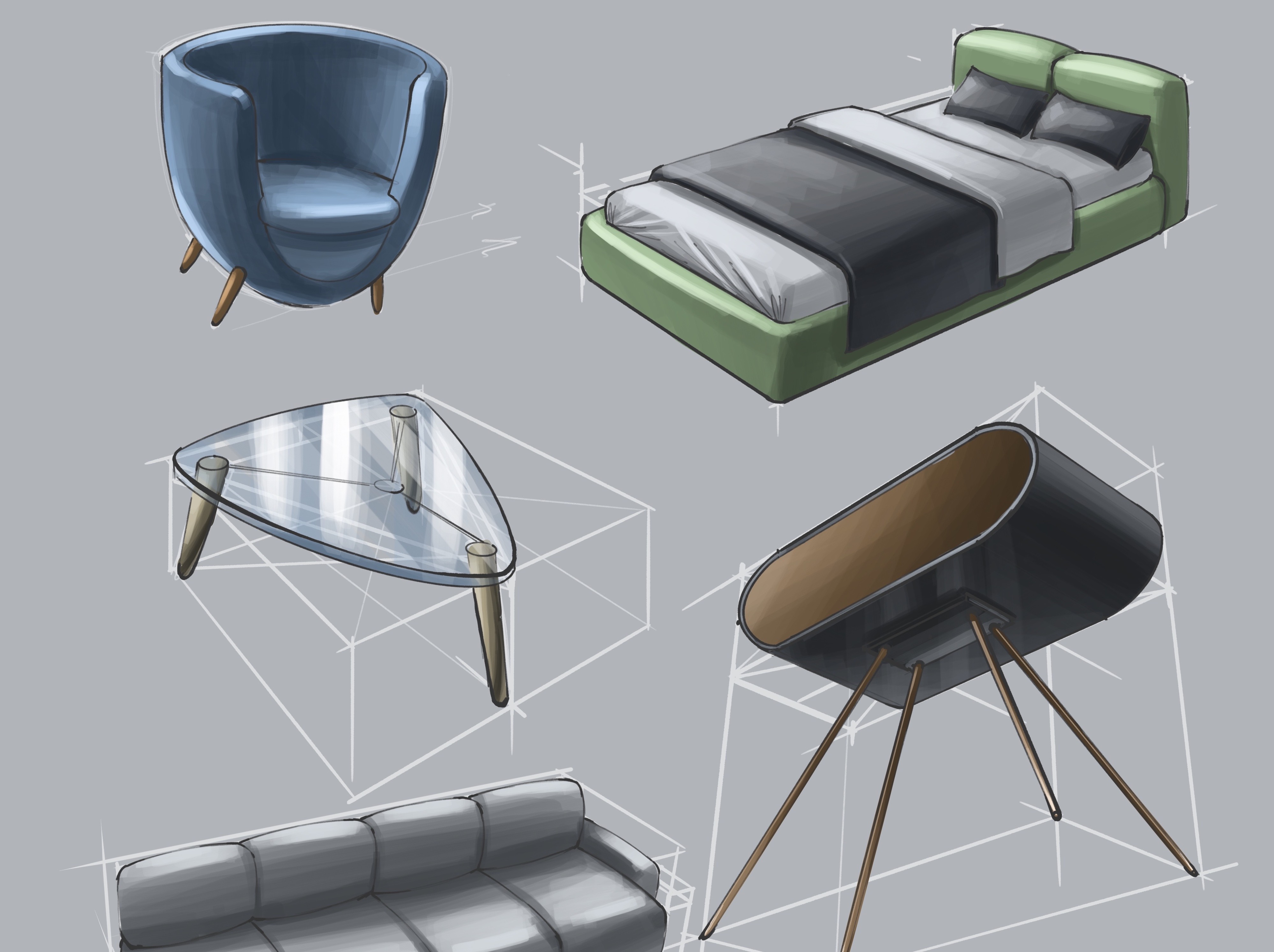 Interior Sketching | Sketch_Vlada