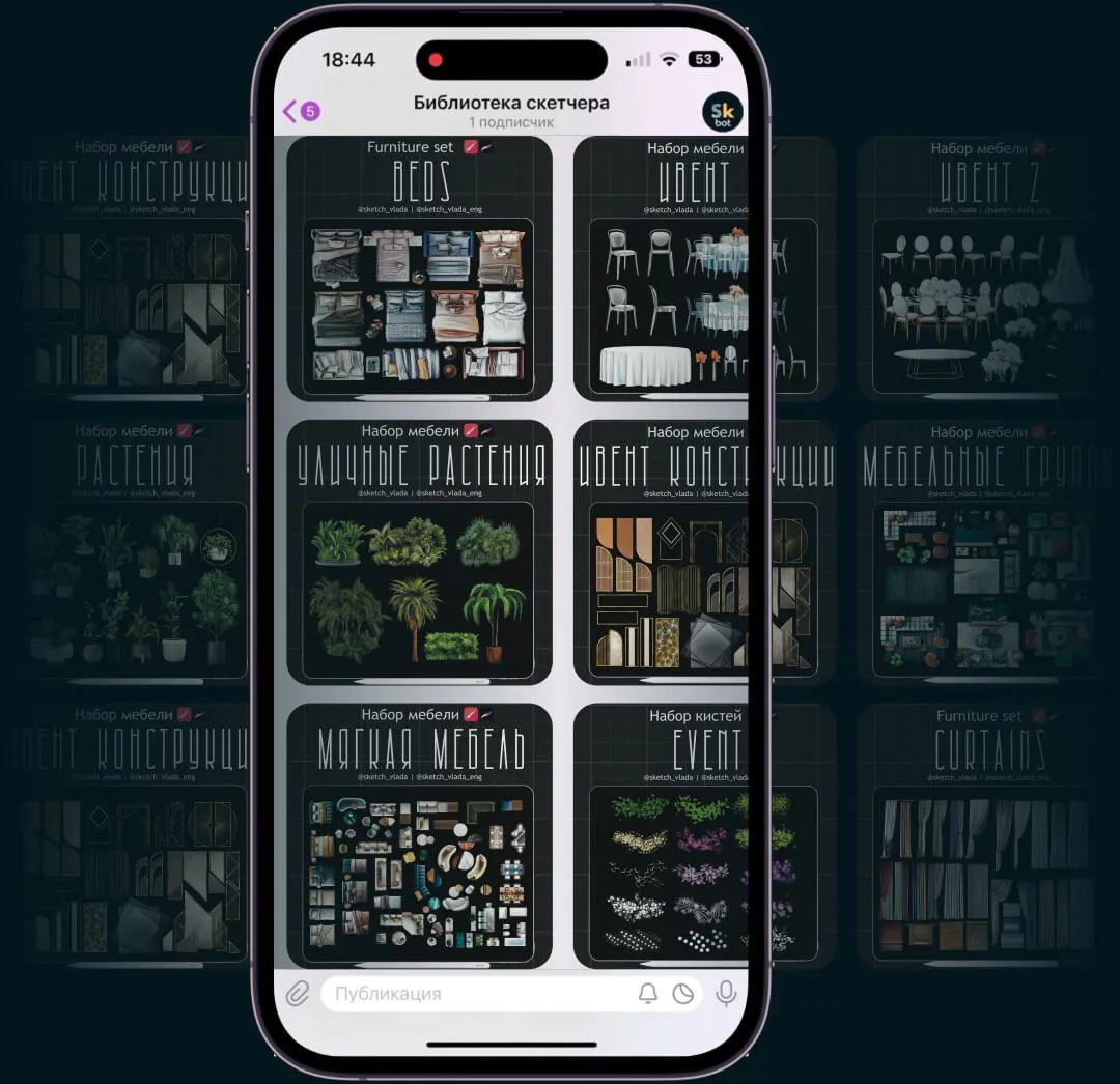 Sketch Vlada - Online school of sketching and modeling by Vlada Bondarenko