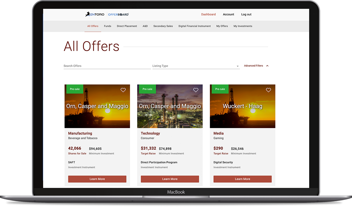 How Offerboard® Works | Entoro