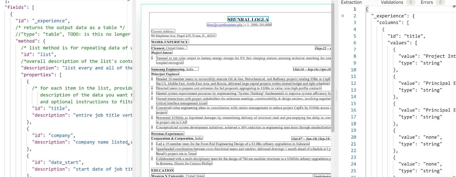 How to extract data from resumes with LLMs and Sensible | Sensible Blog