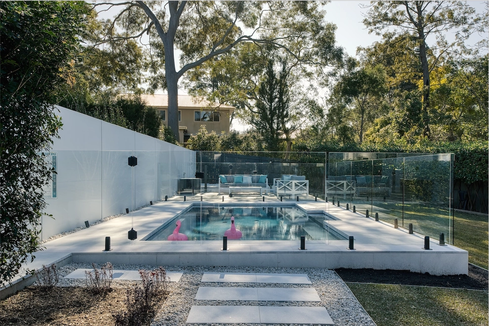 West Pymble Residence | Glazed Co. Sydney's Frameless Glass Fencing ...