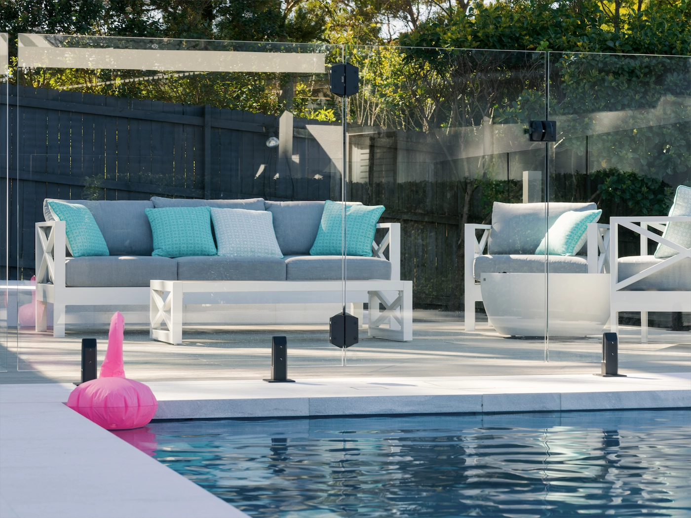 West Pymble Residence | Glazed Co. Sydney's Frameless Glass Fencing ...