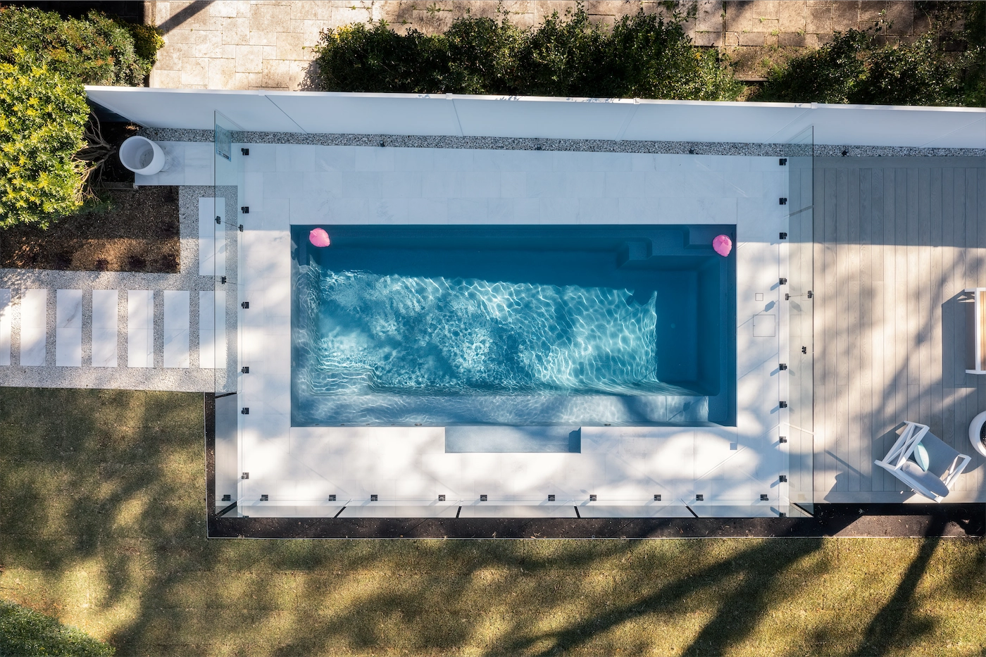 West Pymble Residence | Glazed Co. Sydney's Frameless Glass Fencing ...