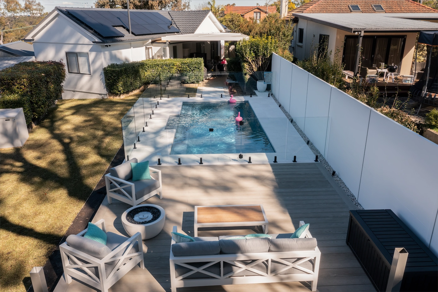West Pymble Residence | Glazed Co. Sydney's Frameless Glass Fencing ...