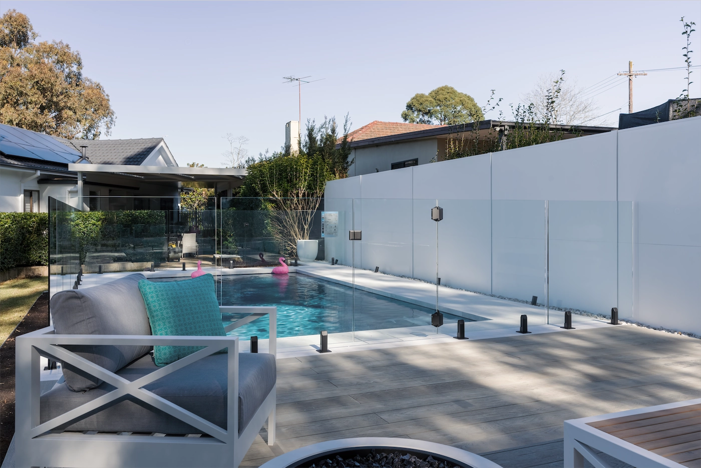 West Pymble Residence | Glazed Co. Sydney's Frameless Glass Fencing ...