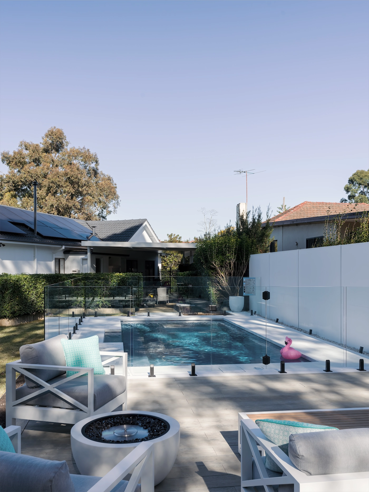 West Pymble Residence | Glazed Co. Sydney's Frameless Glass Fencing ...