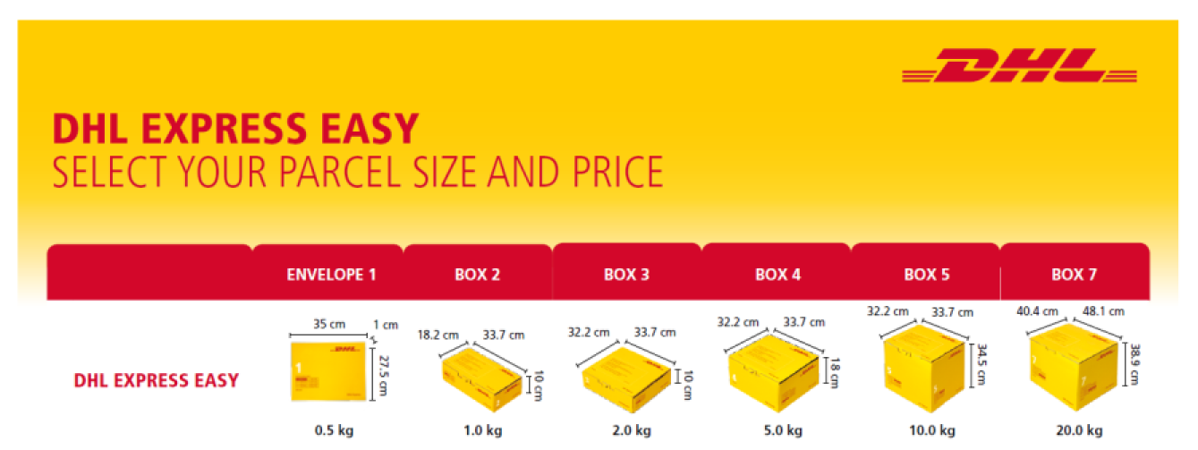 DHL Express Parcel Sizes Price Guide You Need To Know DHL Express Parcel Sizes Price Guide You Need To Know