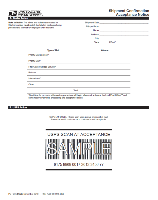 Streamline Your Shipments with USPS SCAN Form
