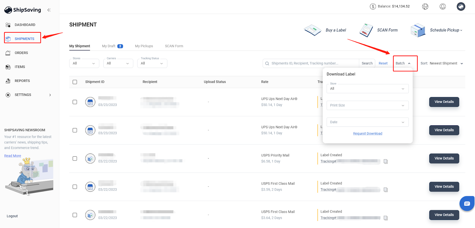 Print Labels with a Batch - Streamline Your Shipping Process