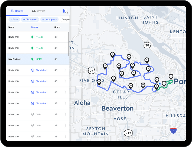 Mapbox Fleet