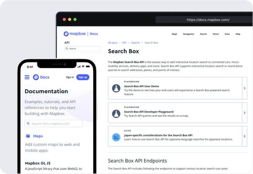 Search Box for addresses, places, and POI | Mapbox