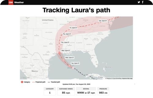 Accurate and Reliable Weather Information with Mapbox