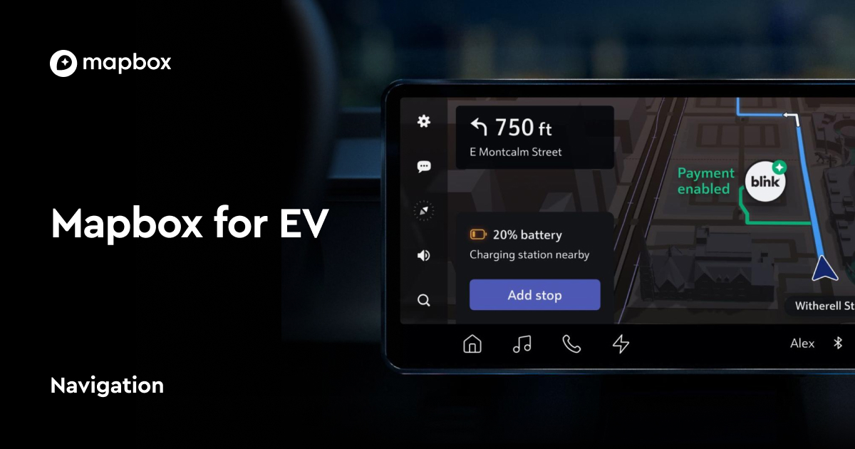 Mapbox for EV | Advanced Navigation and Charging Solutions