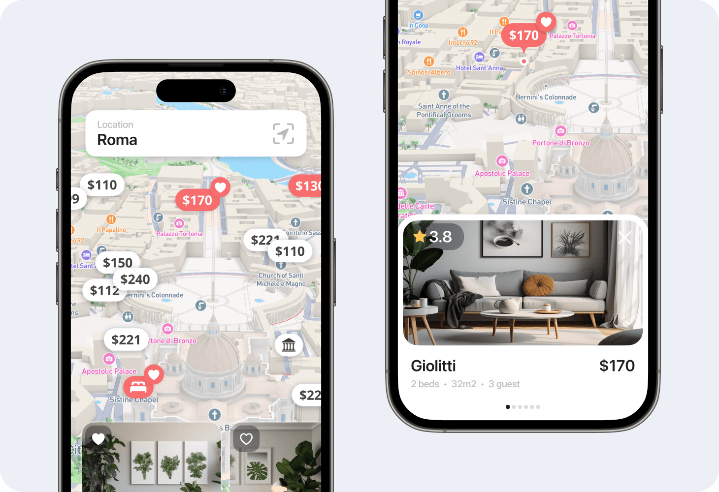 Mobile maps in 3D for iOS and Android