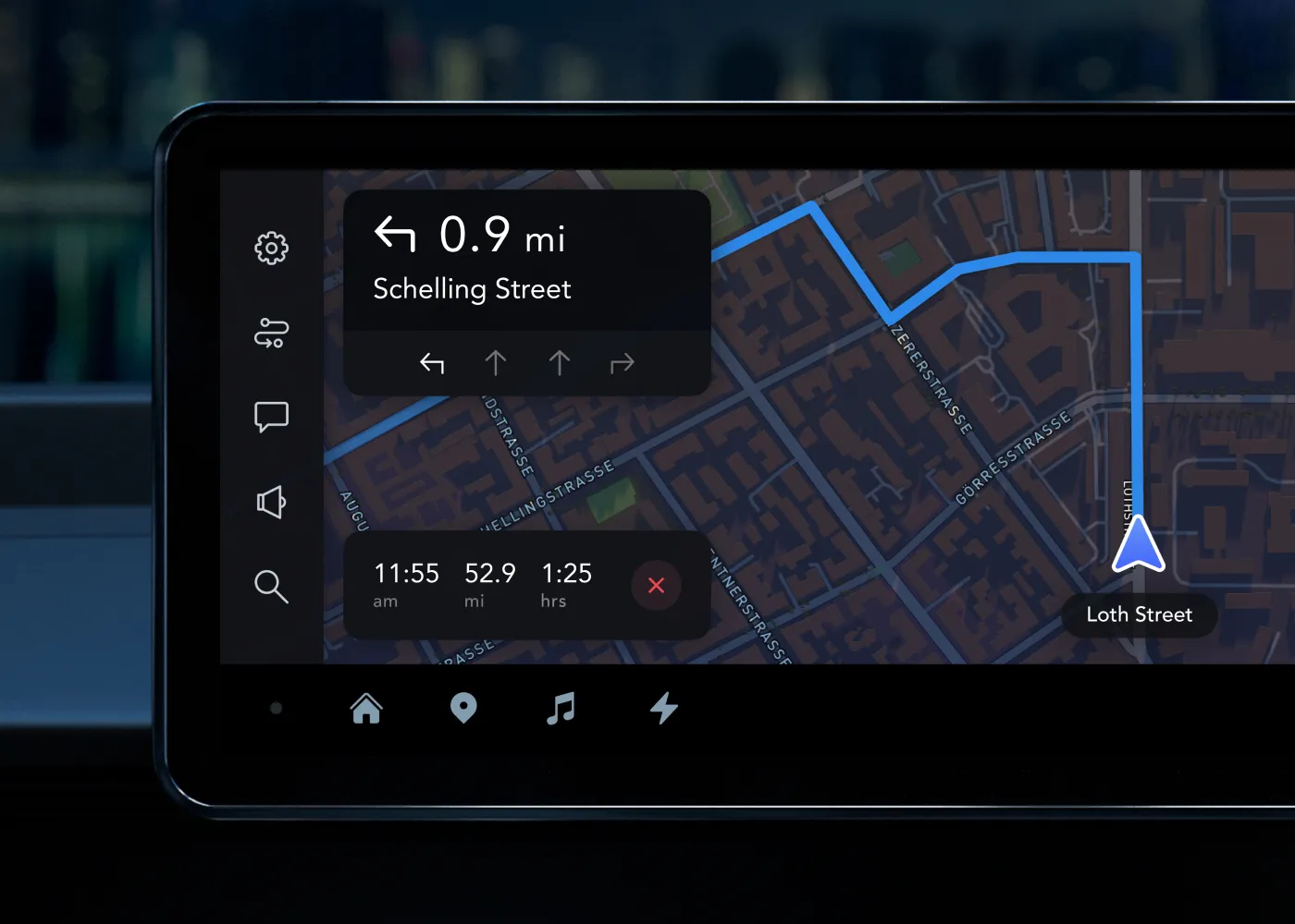 Navigation SDK for automotive | Mapbox