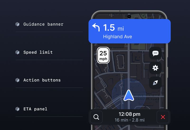 Navigation SDK for mobile applications | Mapbox