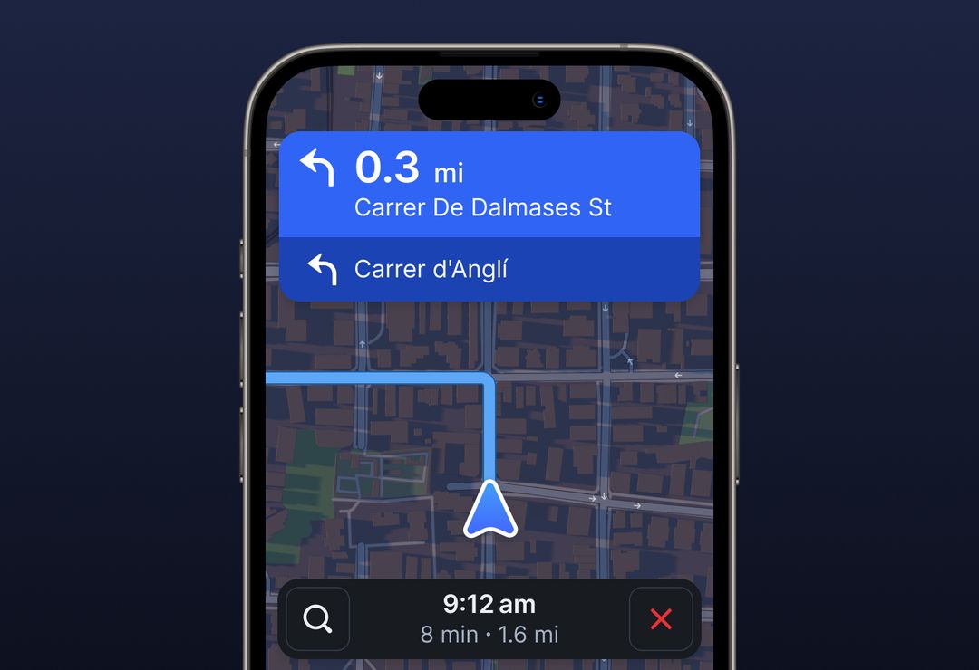 Navigation SDK for mobile applications | Mapbox