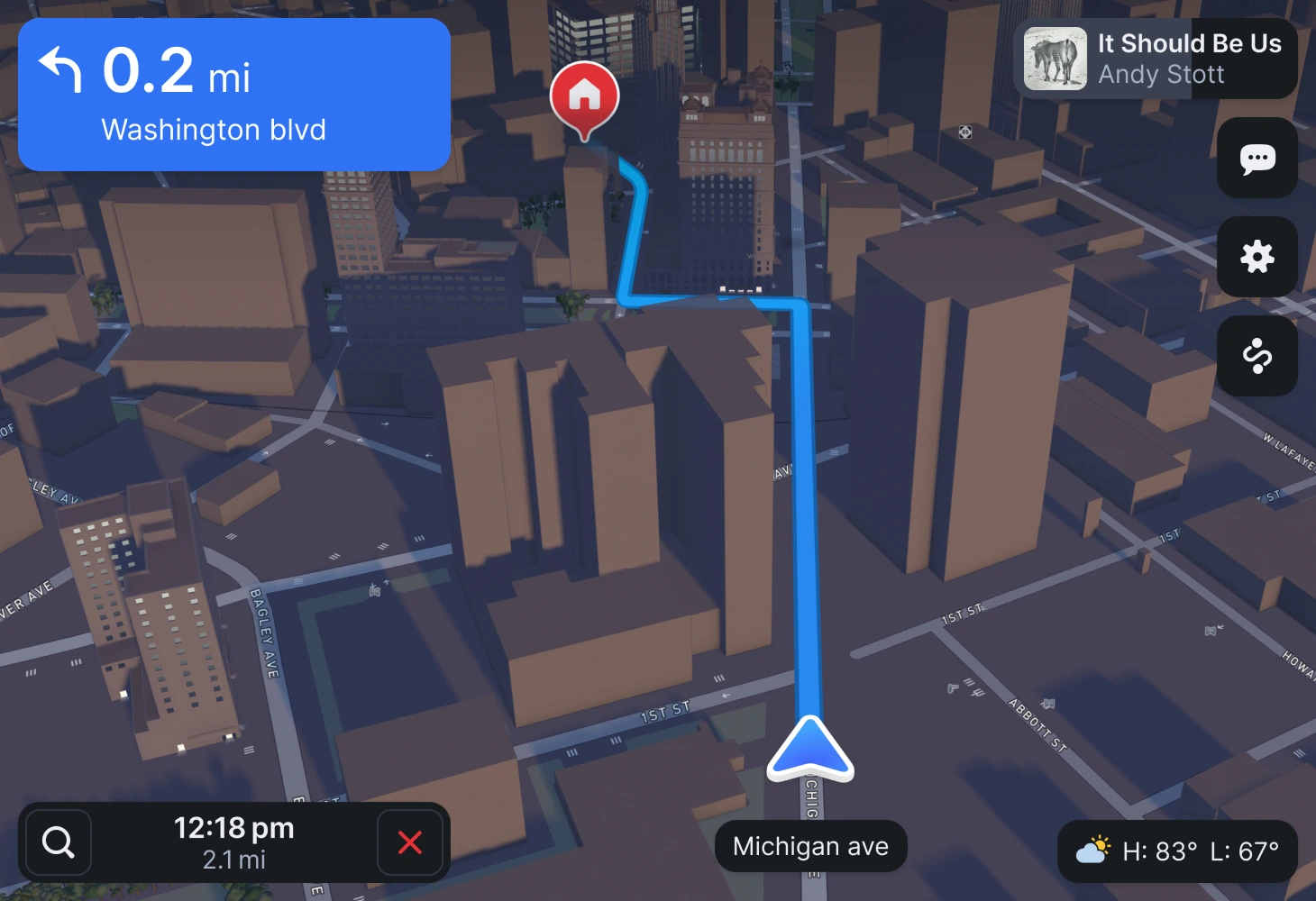 Navigation SDK for automotive | Mapbox