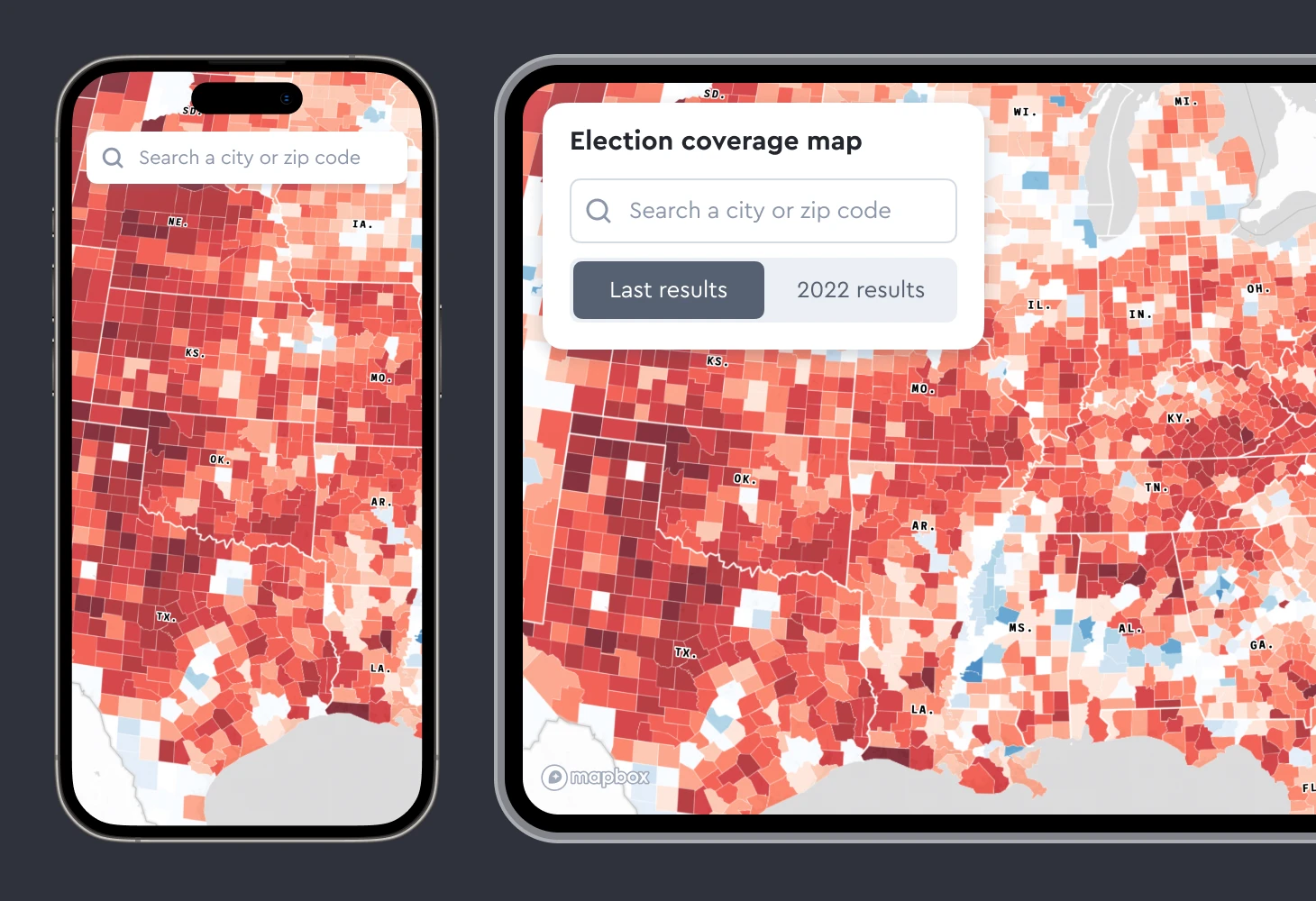 Interactive Election Maps Mapbox 