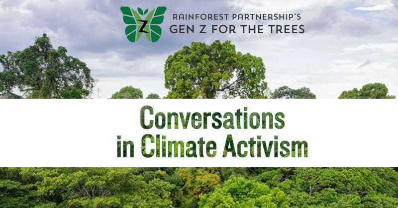 Conversations in Climate Activism with Gen Z for the Trees