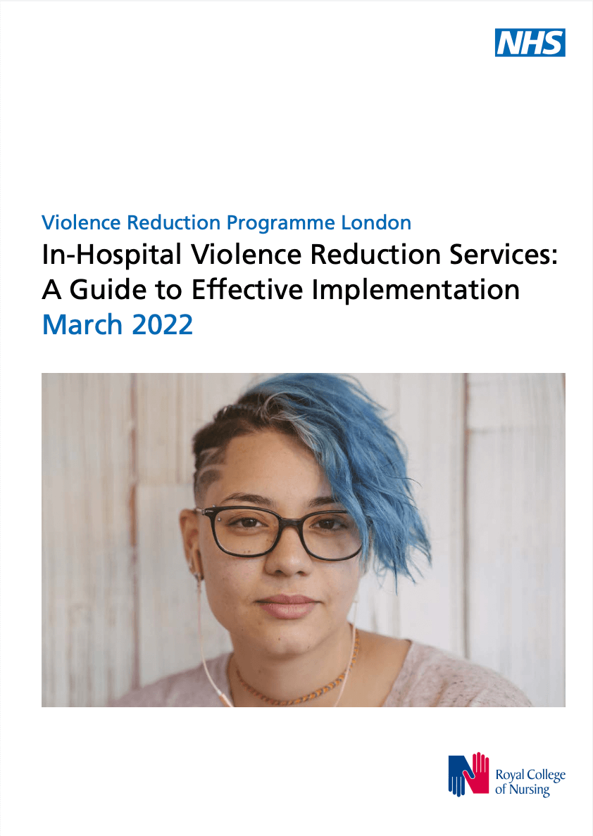 Violence Reduction Programme London - In-Hospital Violence Reduction ...