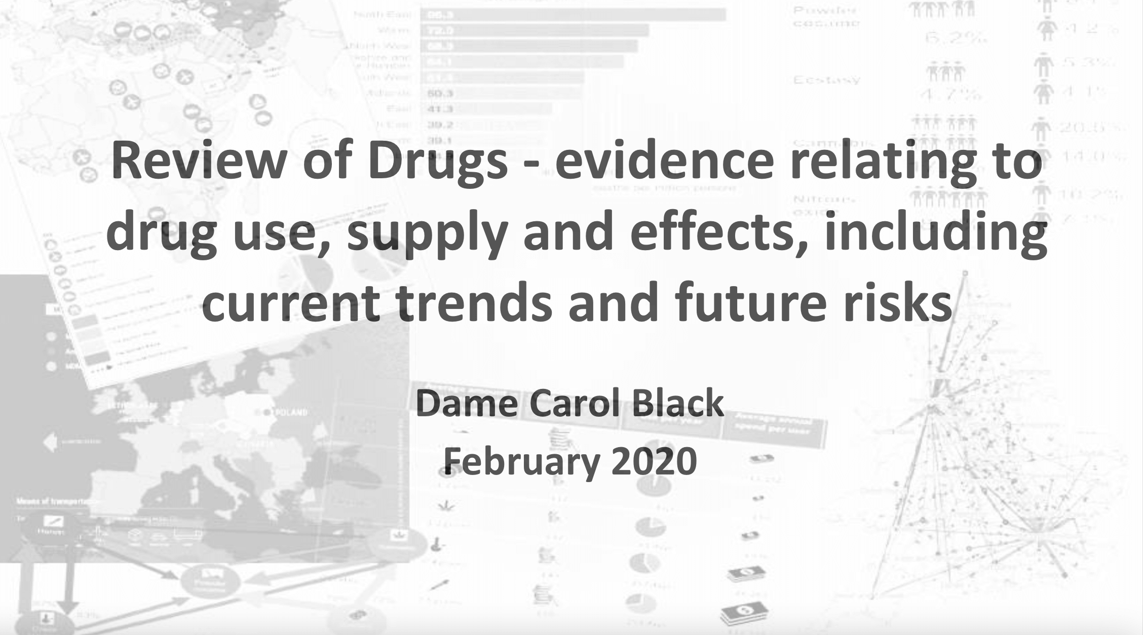 Review of Drugs - evidence relating to drug use, supply and effects ...