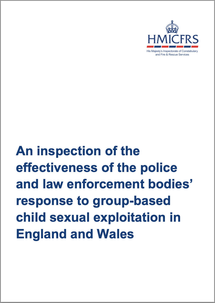 An inspection of the effectiveness of the police and law enforcement bodies’ response to group ...