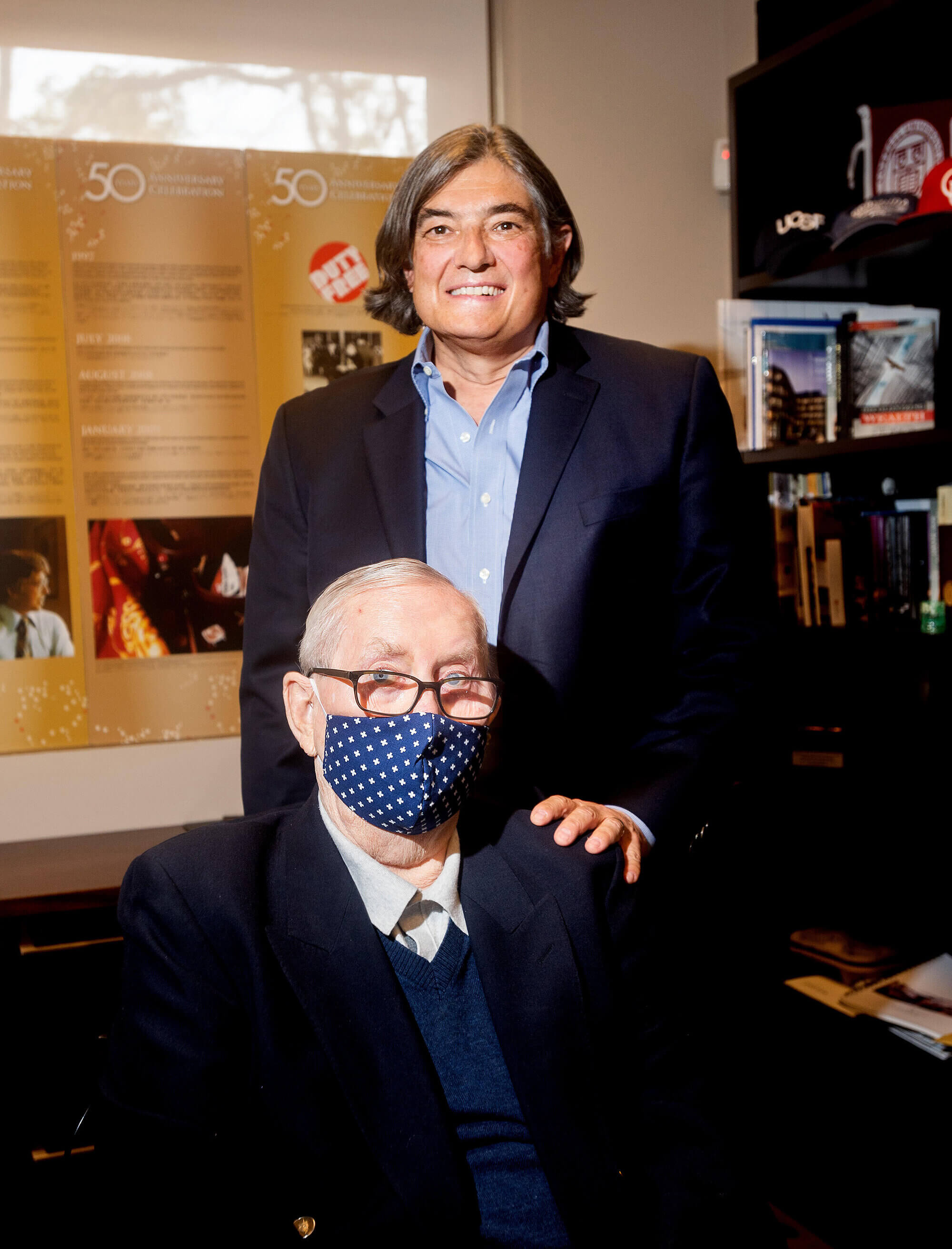 Chuck Feeney receives the "Beloved community salute to greatness award ...