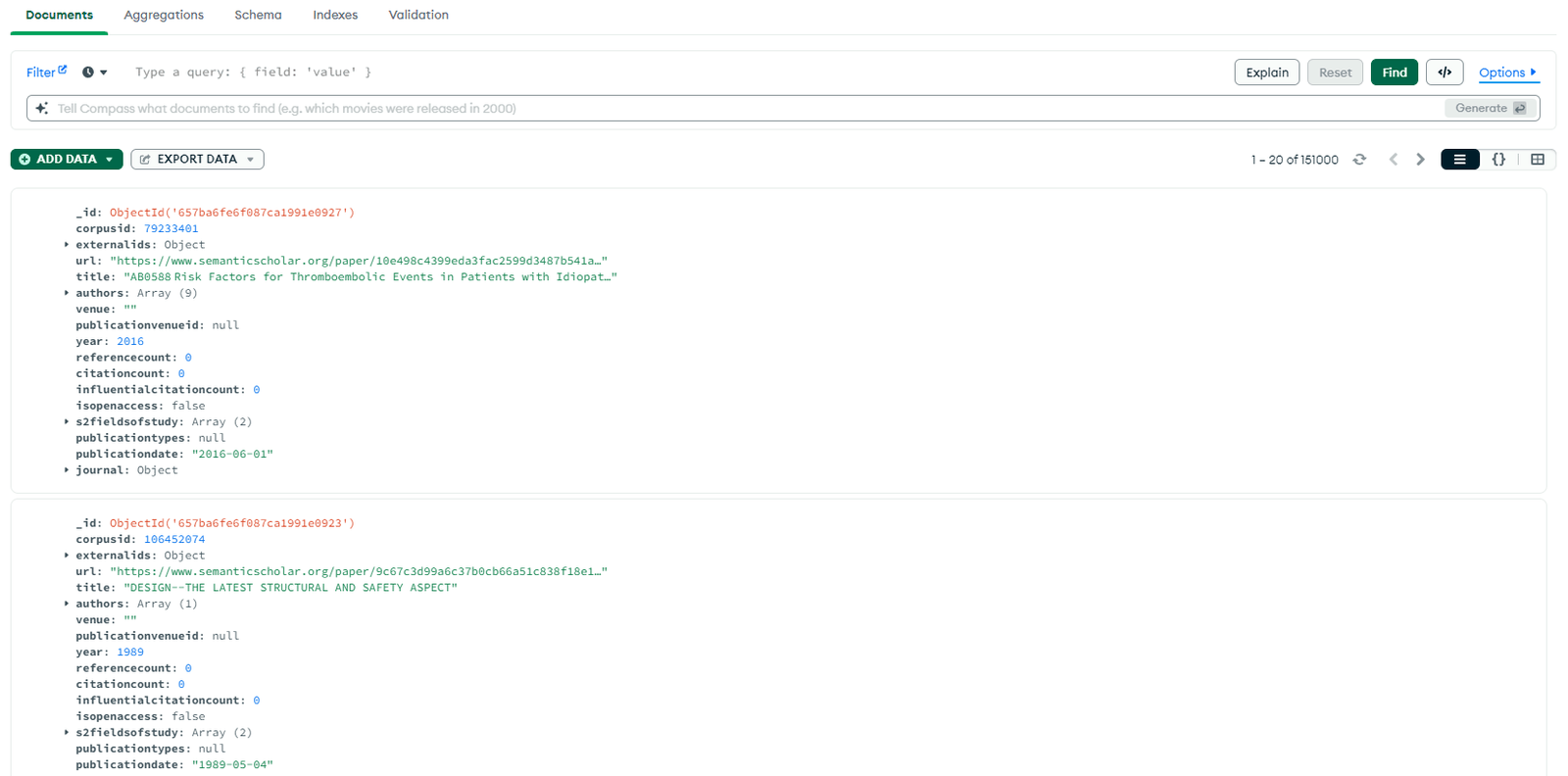 Tutorial | Semantic Scholar Academic Graph API