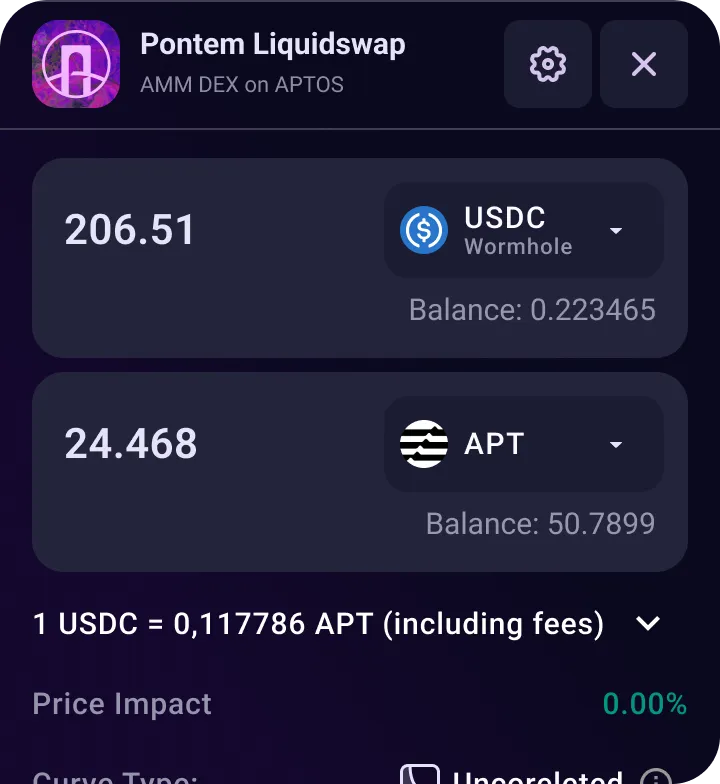 Pontem Wallet | Chrome, iOS & Android