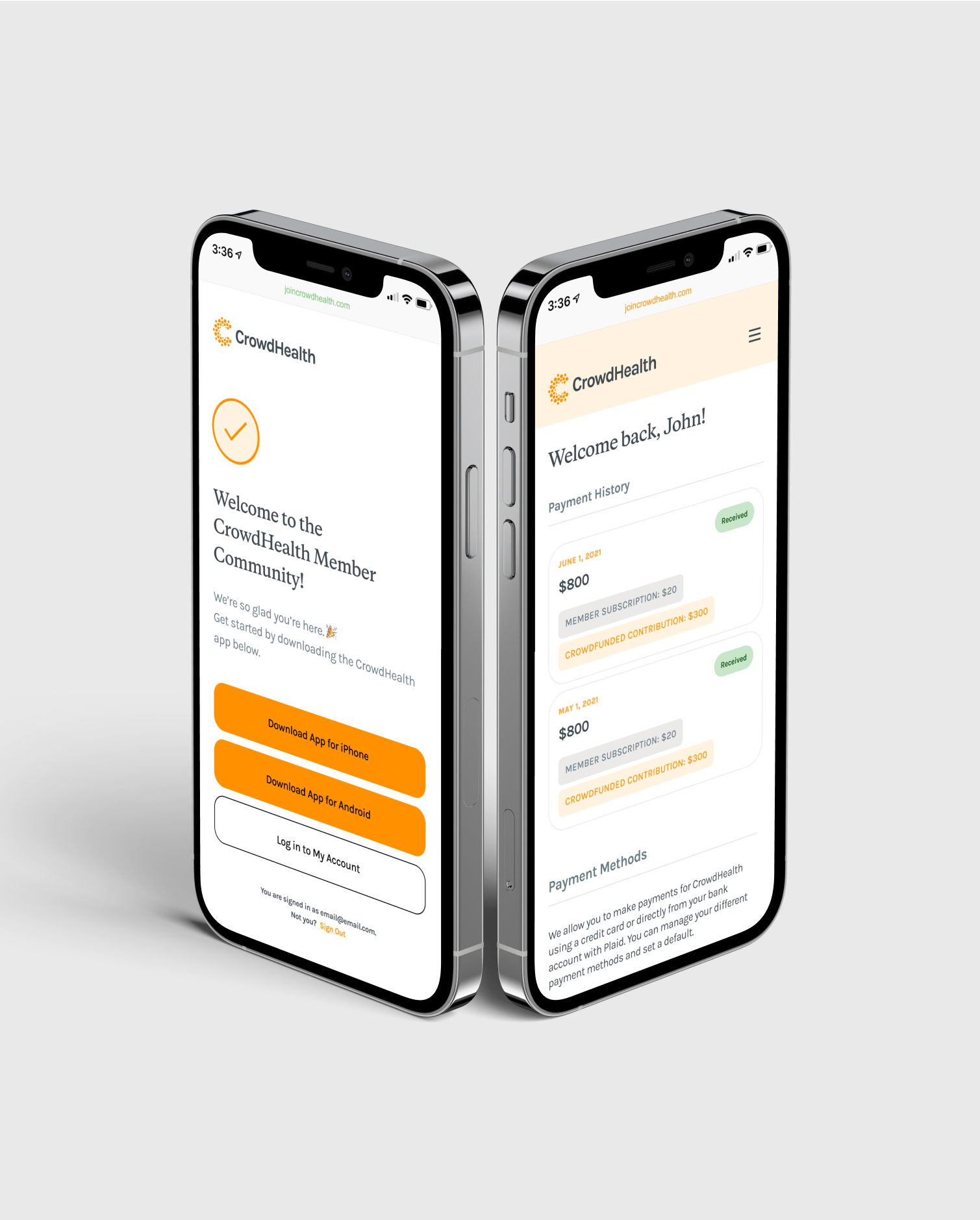 CrowdHealth | Our Work | CrateBind