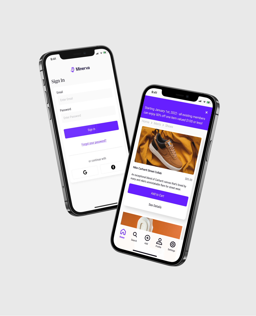 Minerva | Our Work | CrateBind