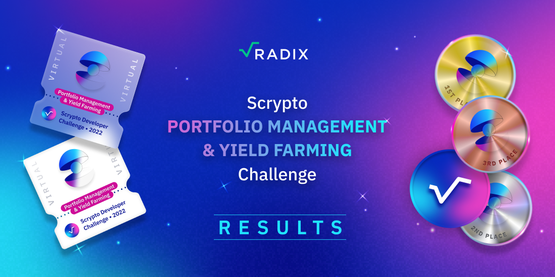 Scrypto Portfolio Challenge Results | The Radix Blog | Radix DLT