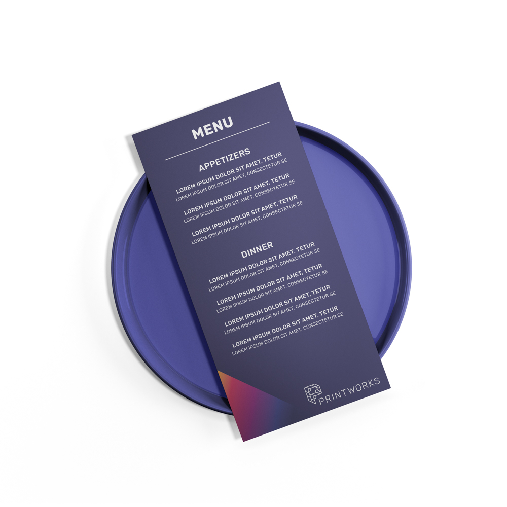Menu Printing | Printworks