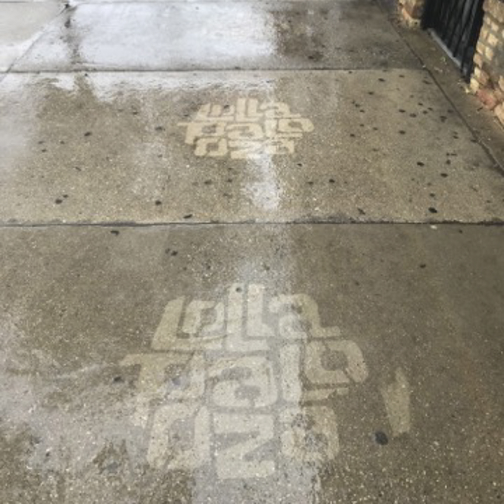 Reverse Graffiti Stencils | Printworks